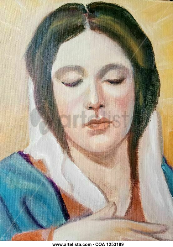 Virgen con aires de Velázquez Jon Jauregui - Artelista.com