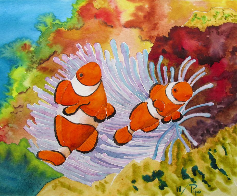peces payasos pipo jost nicolas - Artelista.com