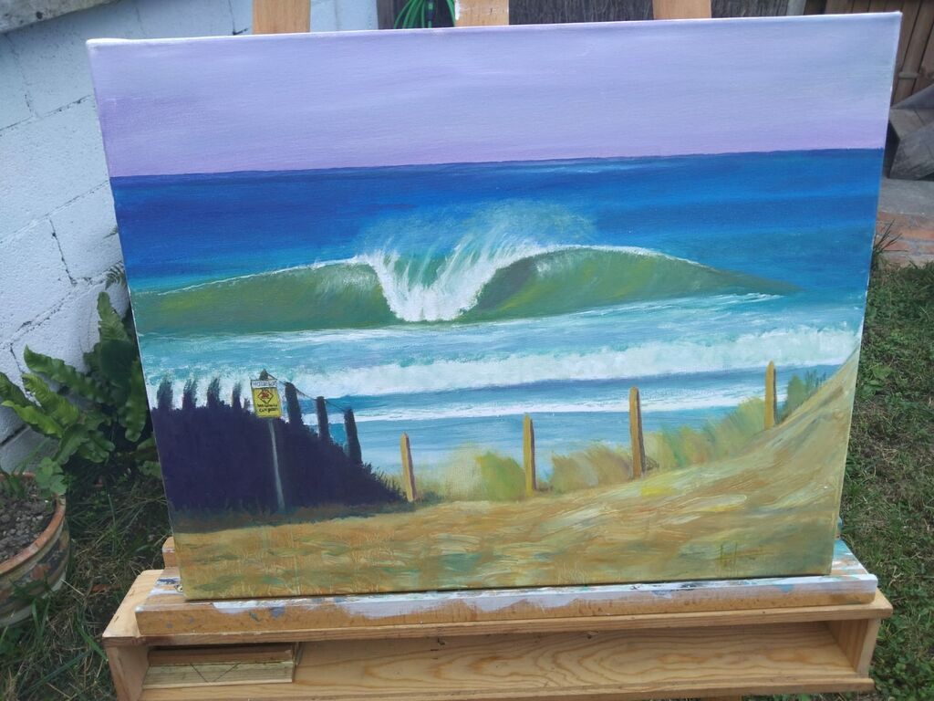 Hossegor olas Jon Jauregui - Artelista.com